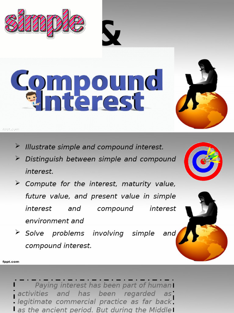 3.Lesson 6 Simple and Compound Interest | PDF | Interest | Compound Interest