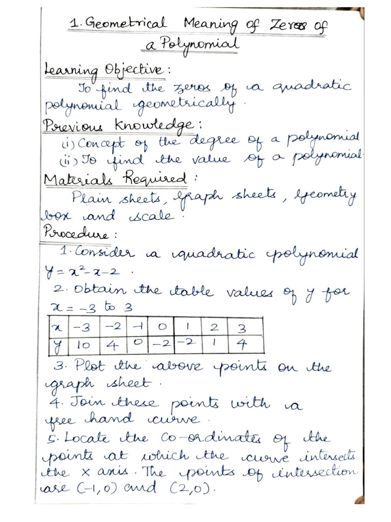 Maths Lab Manual | PDF