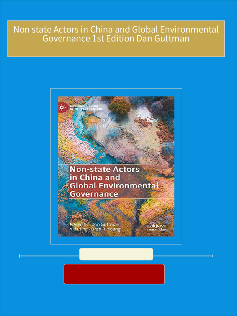 Non state Actors in China and Global Environmental Governance 1st ... Non state Actors in China and Global Environmental Governance 1st ...