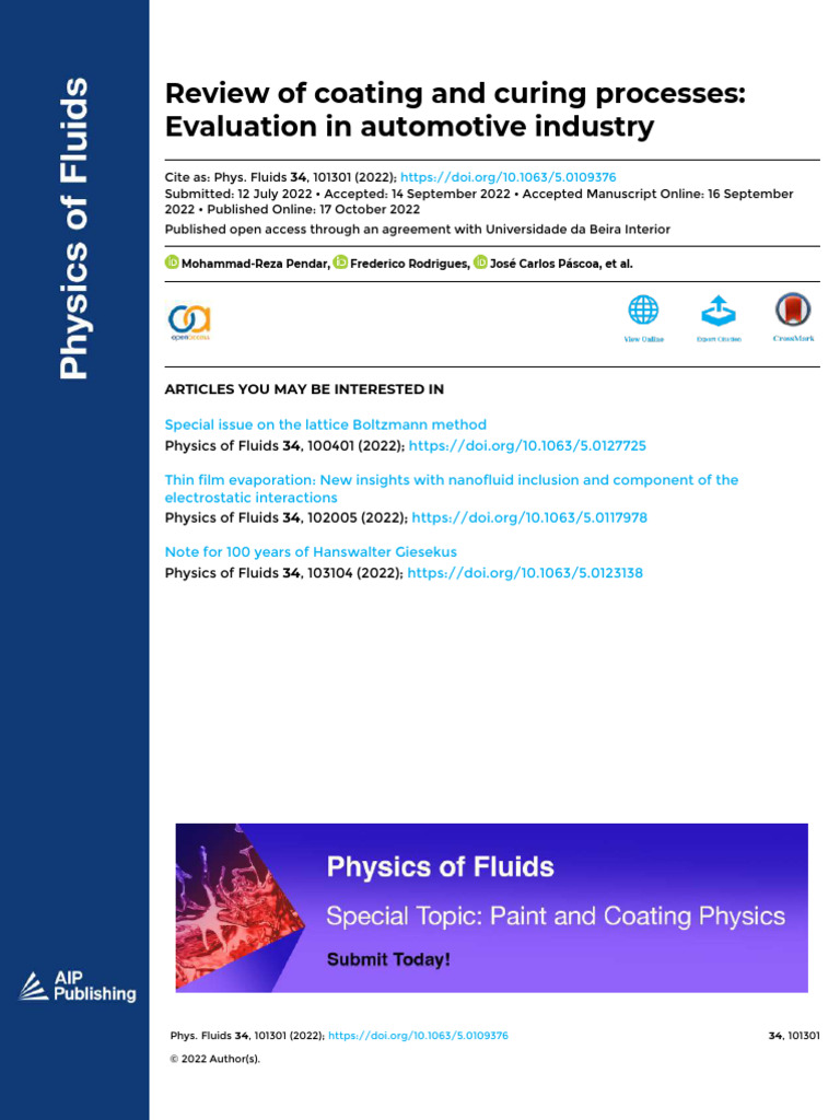 6. Review of Coating | PDF | Paint