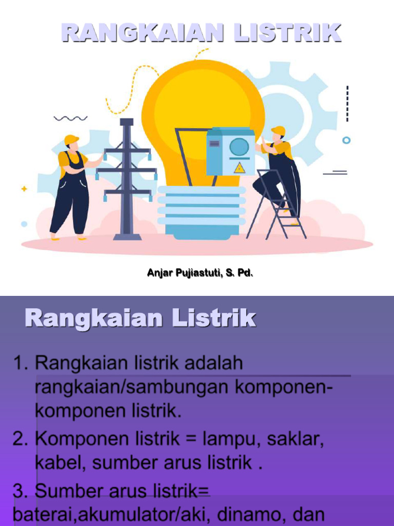 Modul Ppt Rangkaian Listrik | PDF