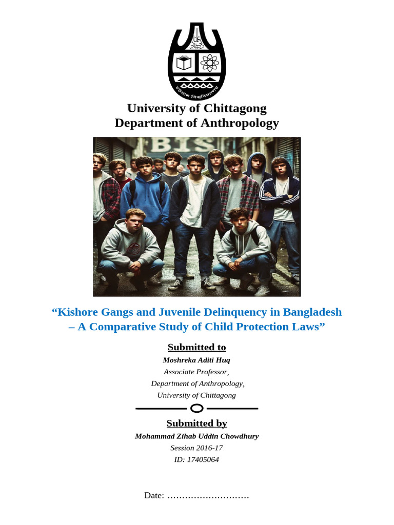 Kishore Gangs and Juvenile Delinquency | PDF | Juvenile Delinquency ...