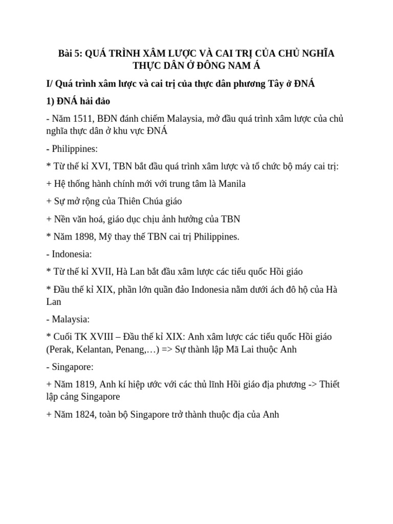 History 11 Revision - S7ARL1GHT | PDF