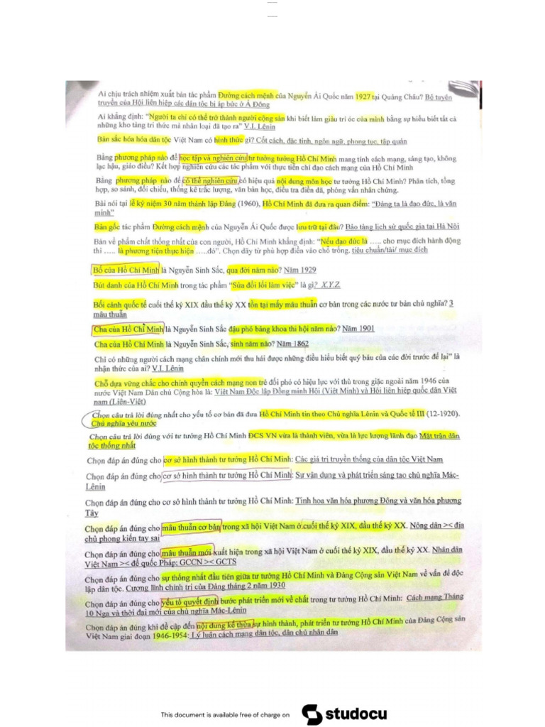 on-trac-nghiem-cuoi-ki-tu-tuong-ho-chi-minh-dai-hoc-mo-thanh-pho-ho-ch-131897 | PDF