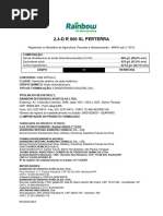 Bula ZAPP WG 720 | PDF | Agricultura