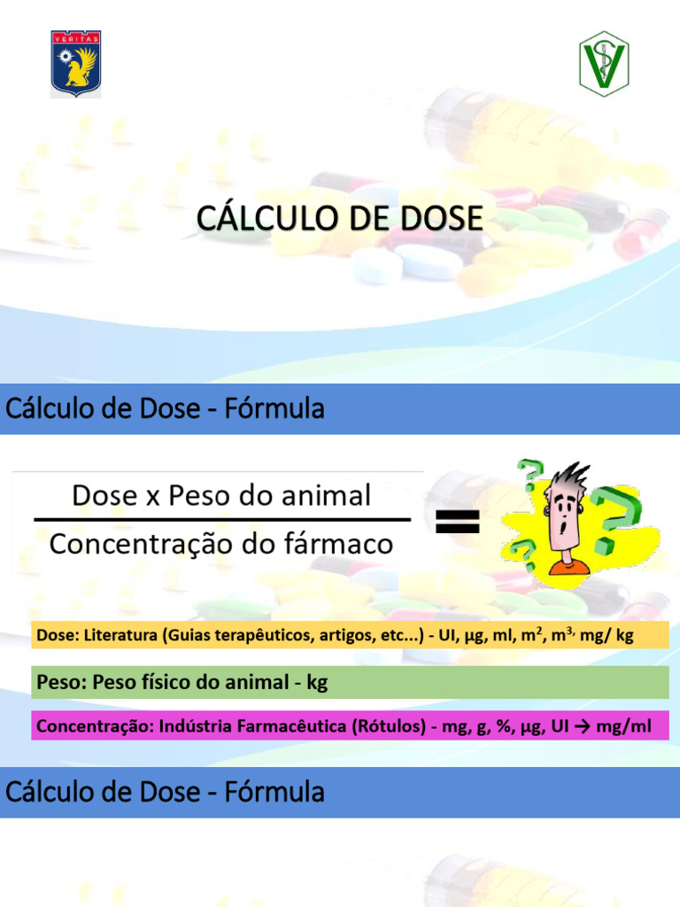 6- CÃ¡lculo de dose | PDF | Remédio