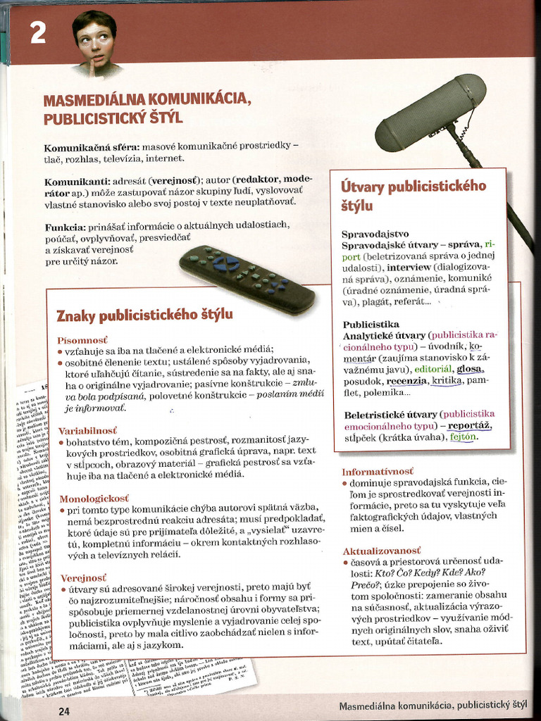 Publicisticky Styl - Ucebnica Polakovicova | PDF