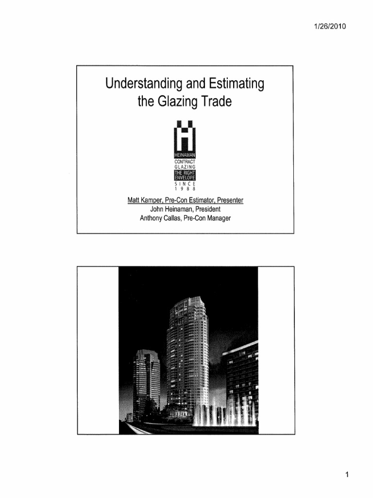 Understanding Glazing | PDF