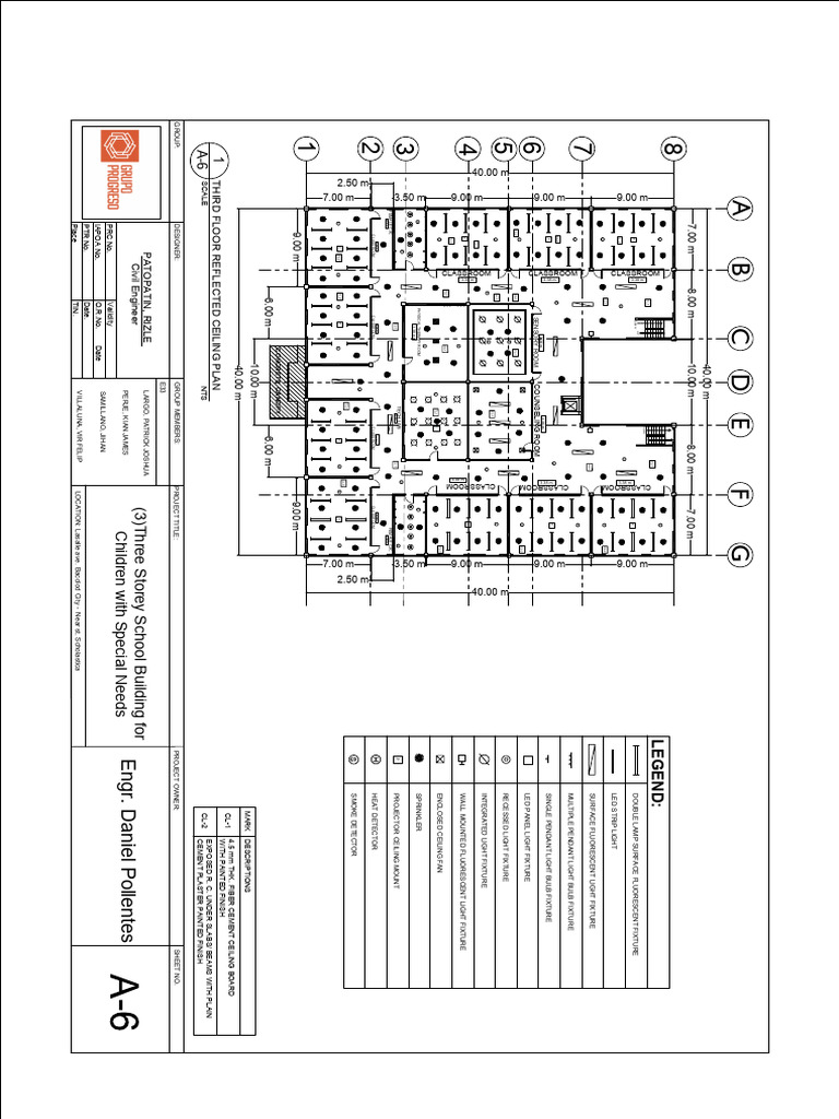 A-6 (RCP 2F) | PDF | Light | Interior Design