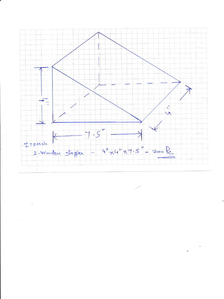 Wooden Stopper Drawing | PDF
