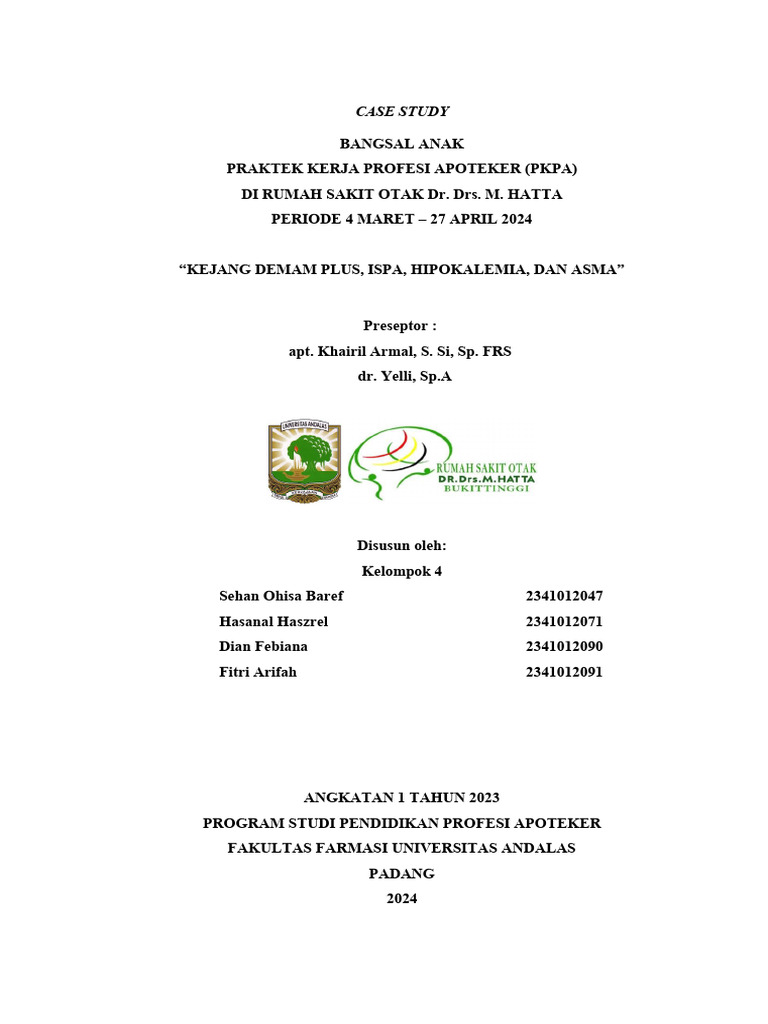 UNAND_Kelompok 4_Case Study Anak Rev 2 | PDF