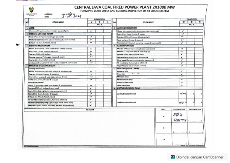 Log Sheet | PDF