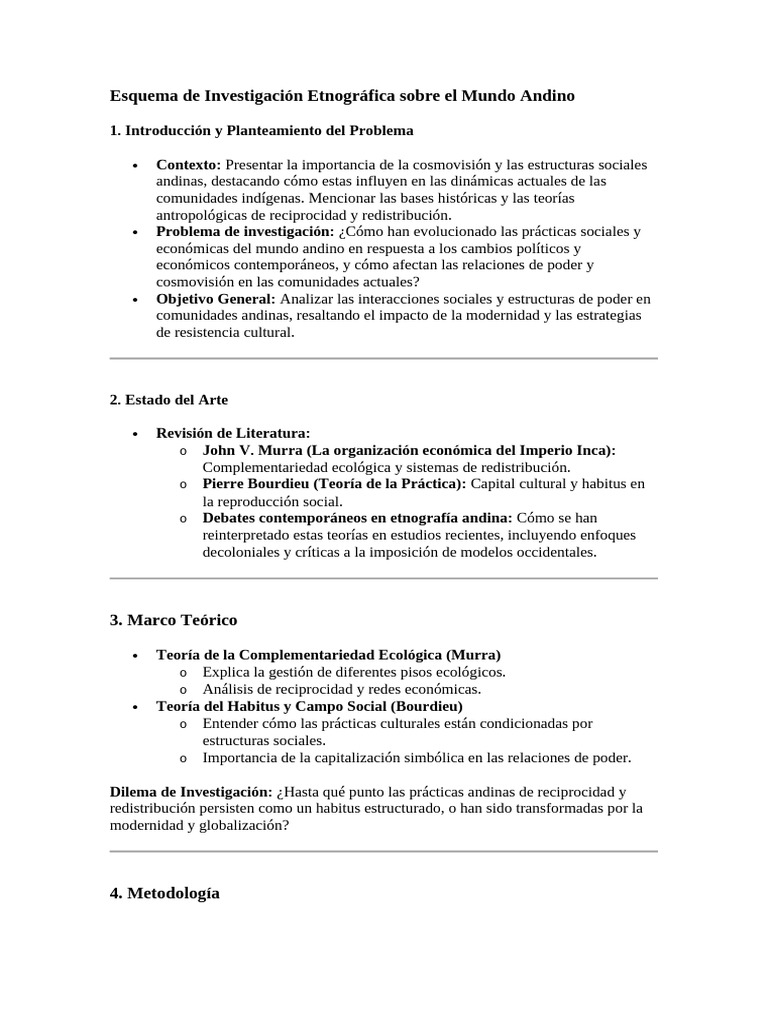 Etnografía del Mundo Andino Actual | PDF | Imperio Inca | Sociedad