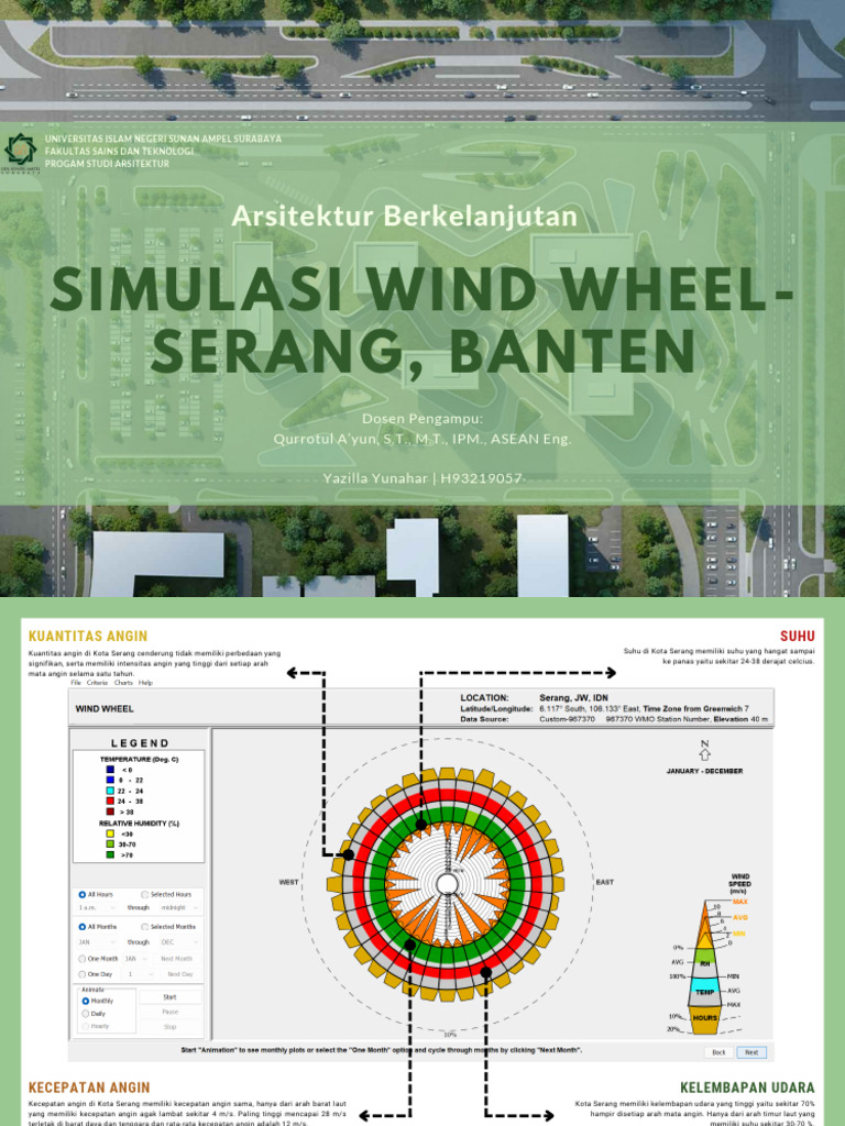 Simulasi Wind Wheel di Serang | PDF