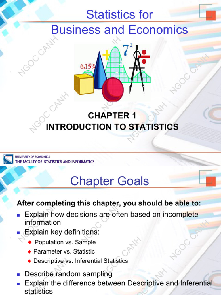 Chapter 1 INTRODUCTION TO STATISTICS Ver 3 | PDF | Statistics | Level ...