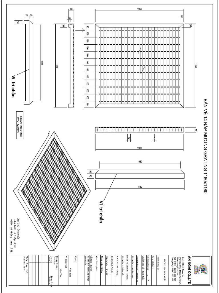 Grating 1190x1190 Model | PDF