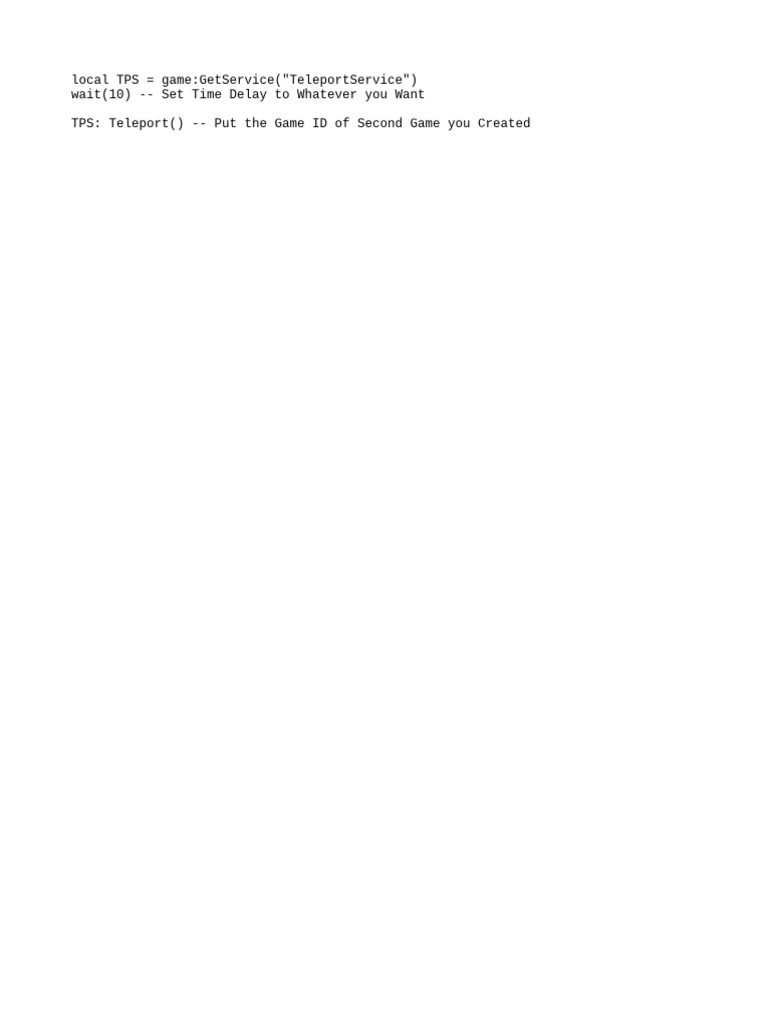 Put This Inside Local Script | PDF