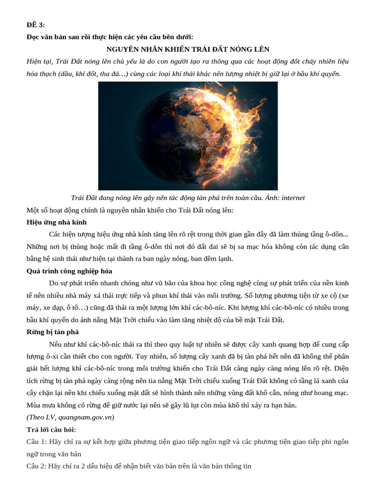 ĐỀ 3 - vbtt 10 | PDF