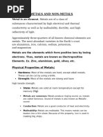 Metals and Non-Metals - Short Notes (Prashant Kirad) | PDF | Ionic ...