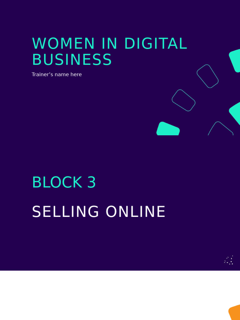 Block 3 | PDF | Strategic Management | E Commerce