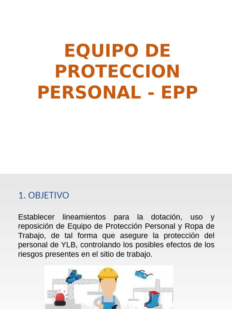 Guia Uso Reposicion de EPP | PDF | Soldadura | Construcción