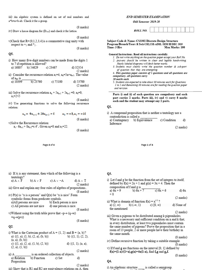 1616150063CSE_2yr_2018-22_Discrete Design Structure | PDF | Function ...