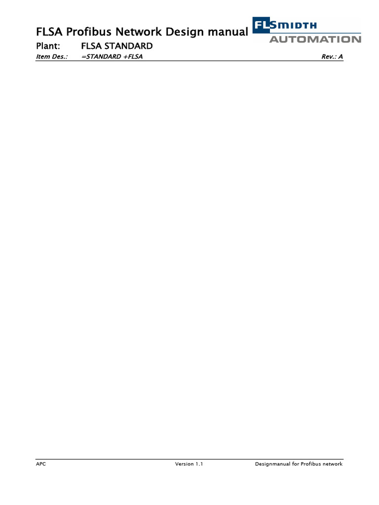 Designmanual For Profibus Network | PDF | Electrical Connector | Data ...