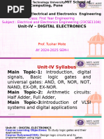 What Is Digital Electronics and Logic Design - GeeksforGeeks | PDF ...