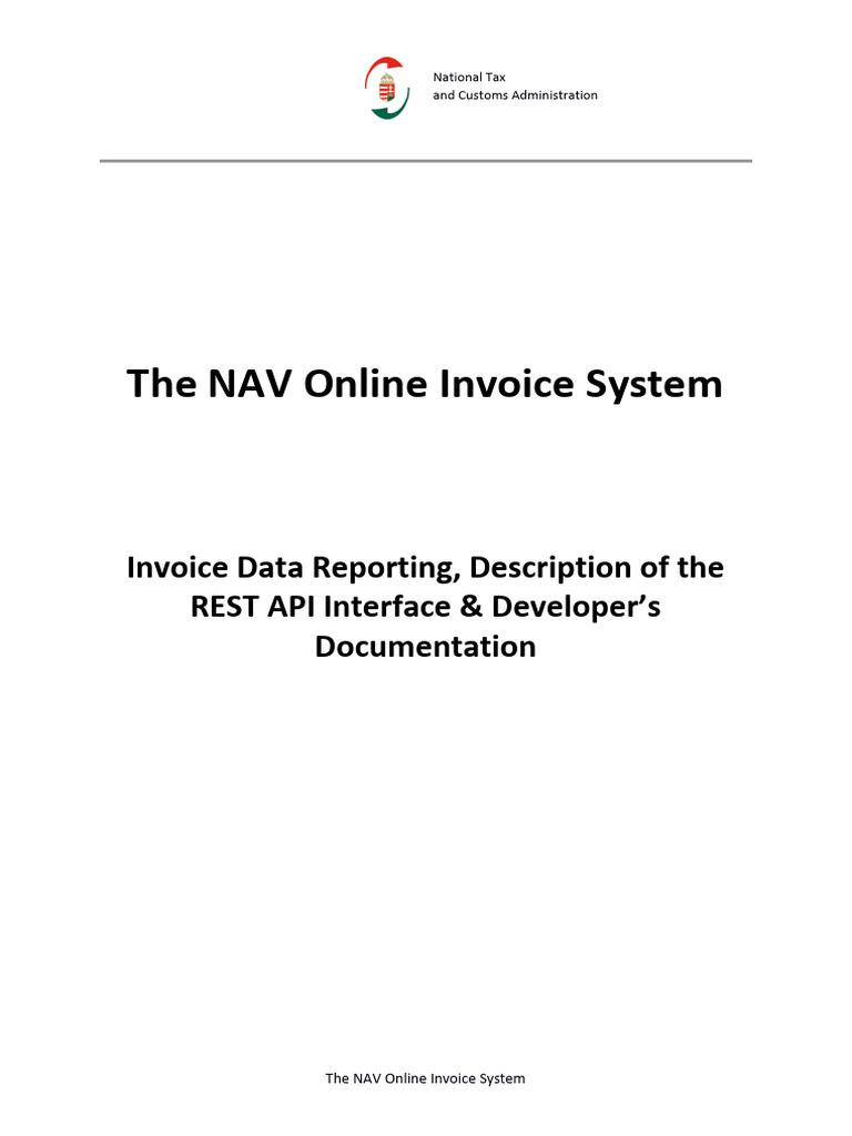 Online Invoice System 3.0 Interface Specification | PDF | Invoice ...