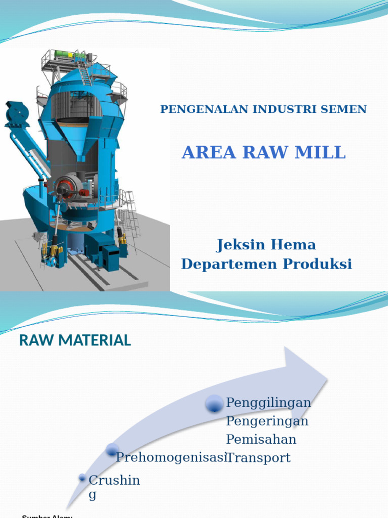 Proses dan Komponen Raw Mill | PDF