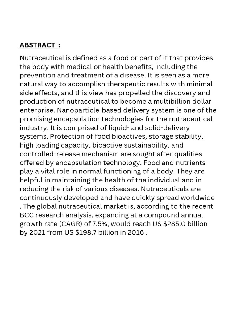Project Abstract | PDF