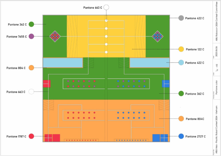 Pantone Color of Areas and Zones 2 | PDF