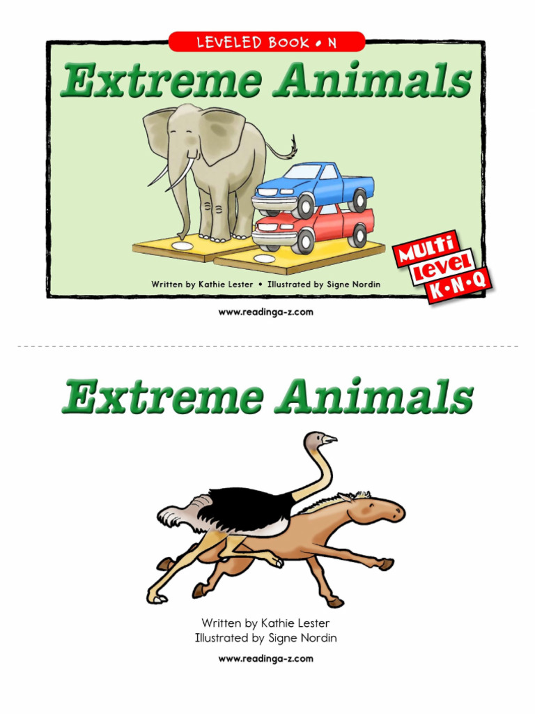 Extreme Animals | PDF