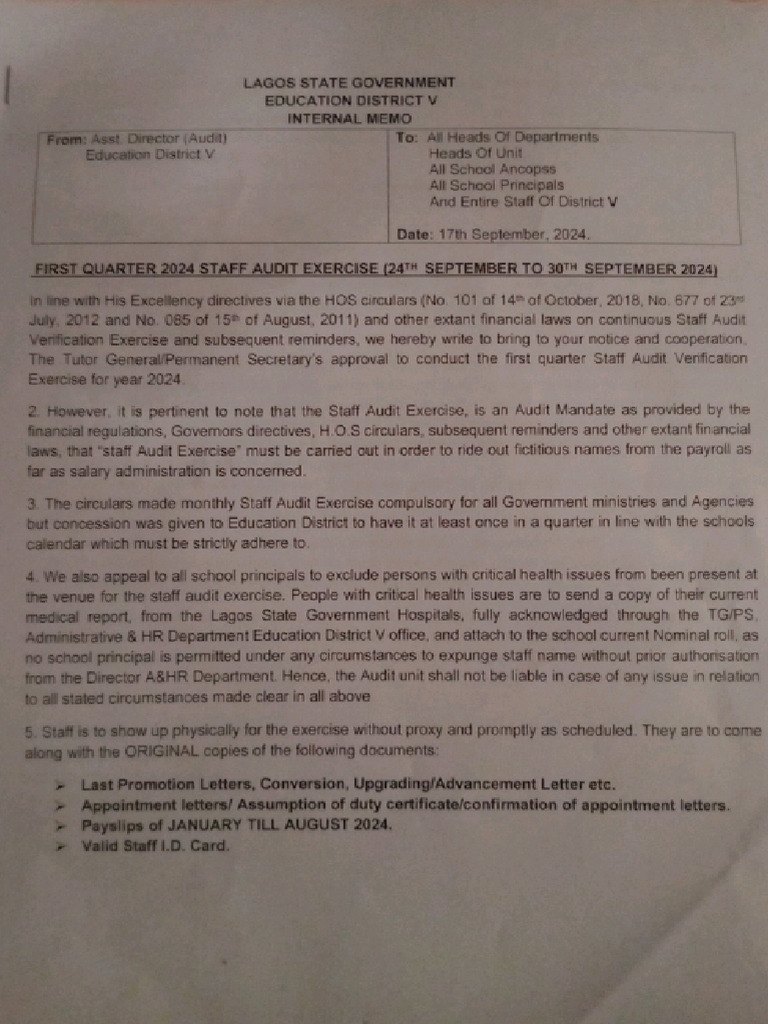 Staff Verification - 2024 | PDF