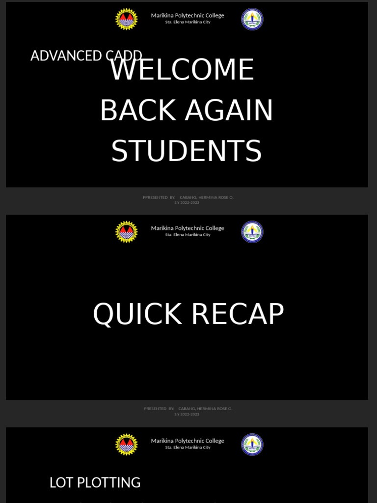 Autocad Lot Plotting | PDF | Classical Geometry | Euclid