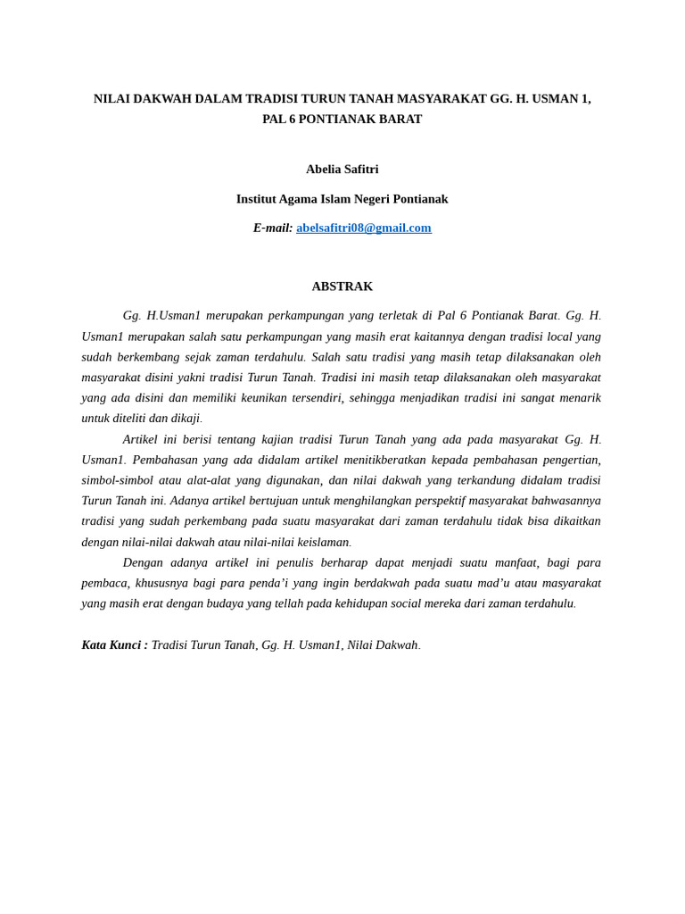 artikel KTI abell | PDF