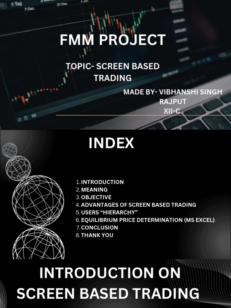 FMM PROJECT[1] | PDF | Market (Economics) | Order (Exchange)
