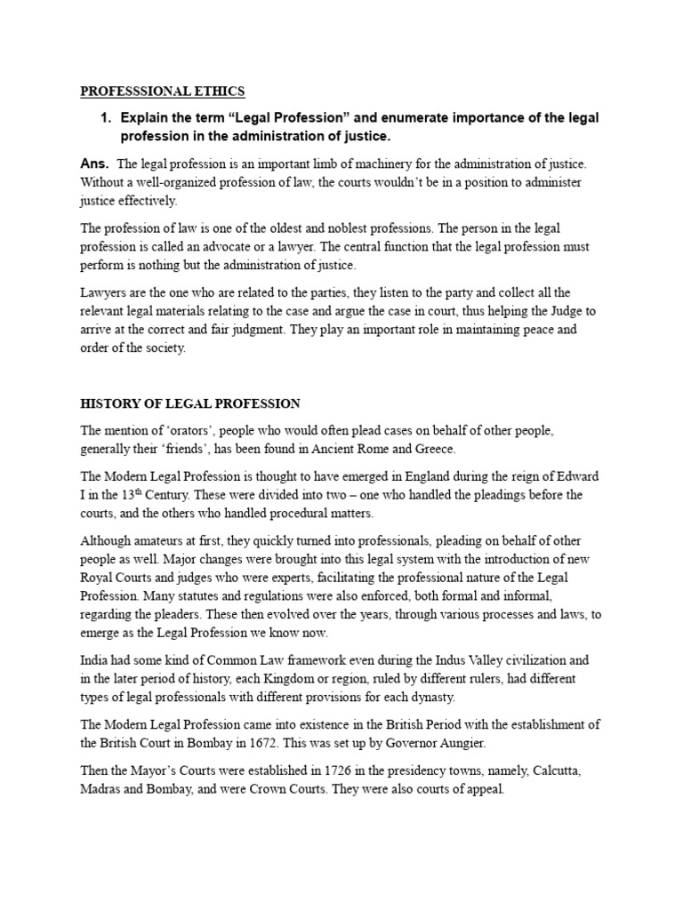P E Unit 1 8th Sem PDF Lawyer Advocate