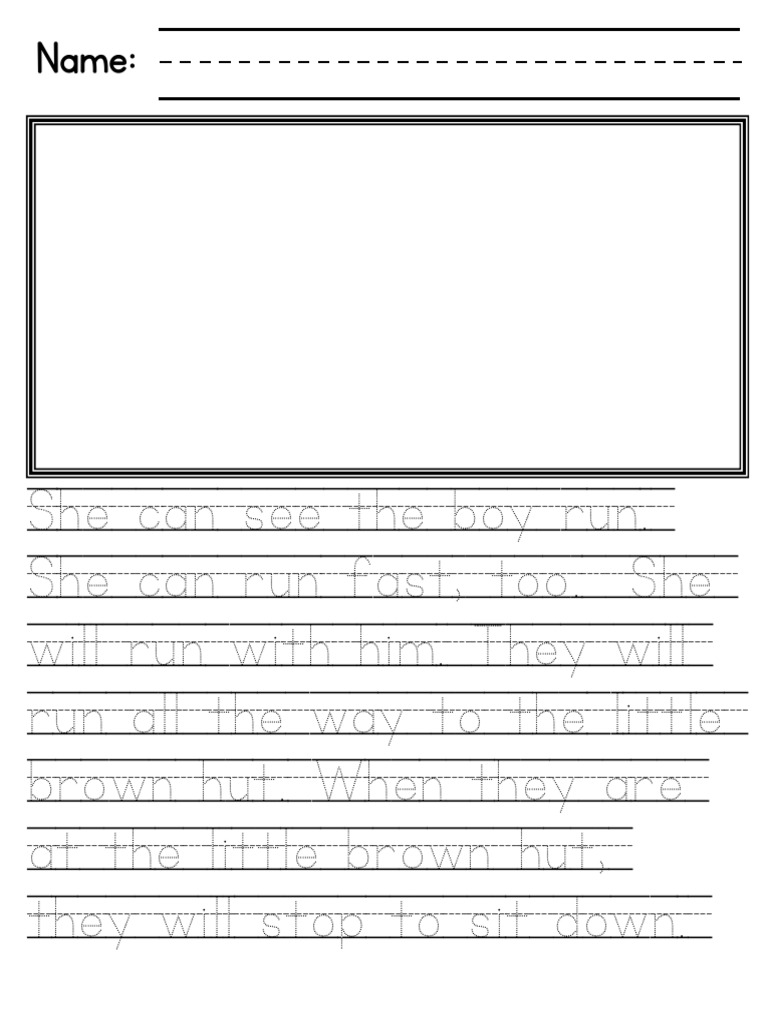 Tracing Story - Short u | PDF