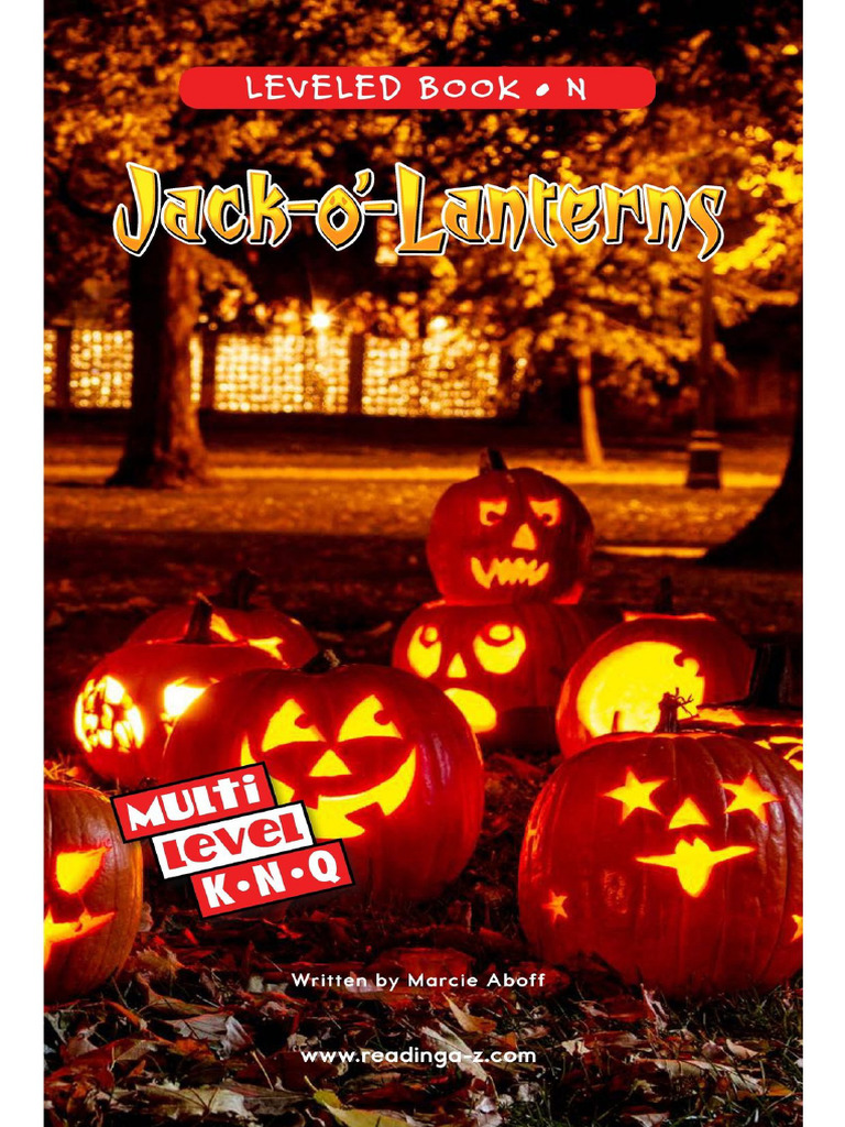 Jack-o'-Lanterns | PDF