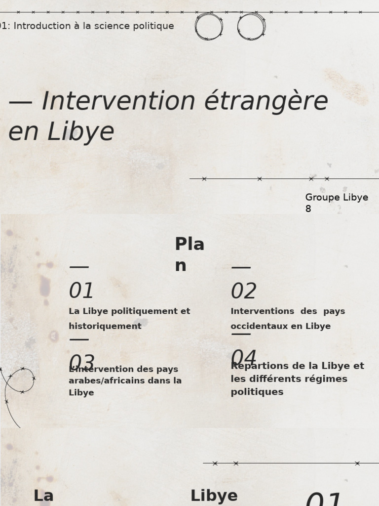 Interventions étrangères en Libye : Analyse | PDF | Libye | Khalifa Haftar
