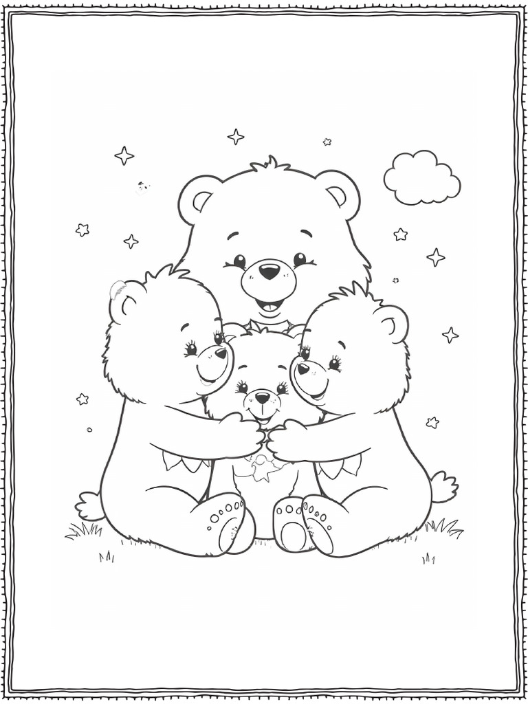 Three Bears Hugging | PDF