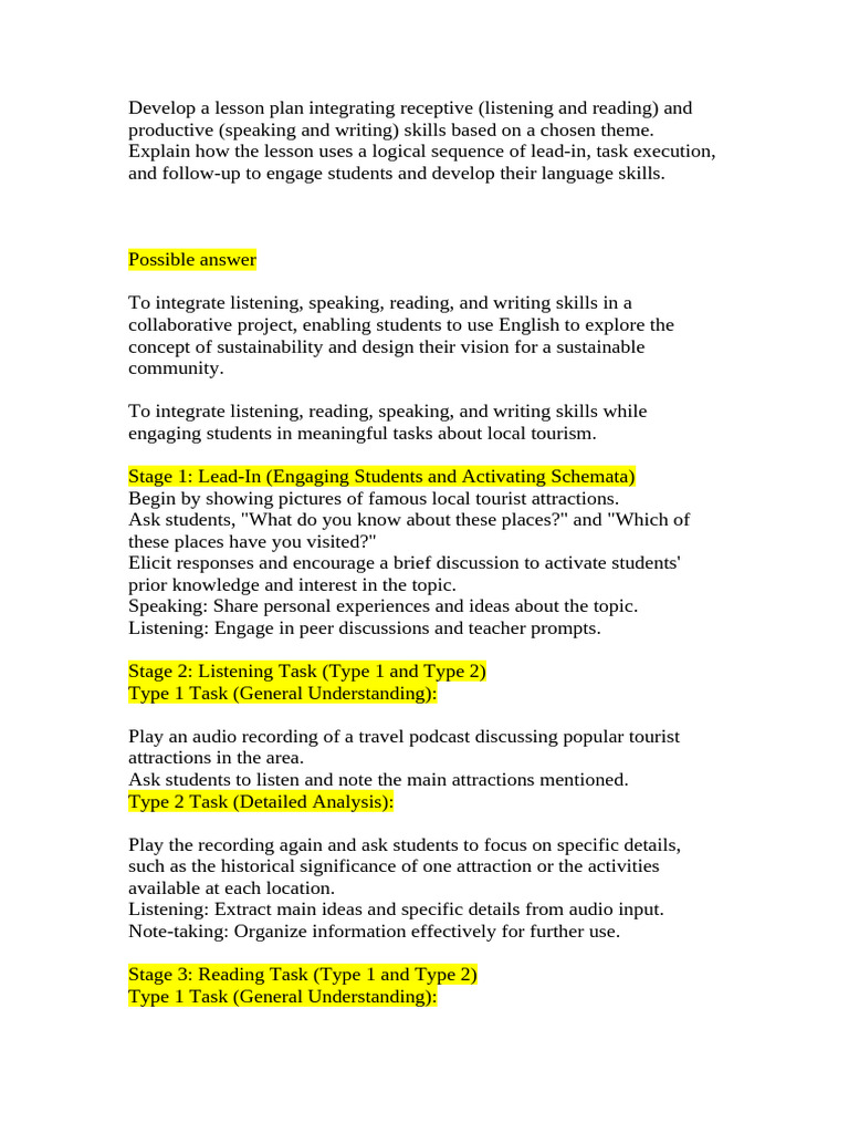 Practical Assingment Integrating Skills | PDF | Cognitive Science | Cognition