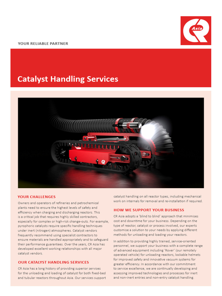 CR Asia Insert-Catalyst Handling Services | PDF