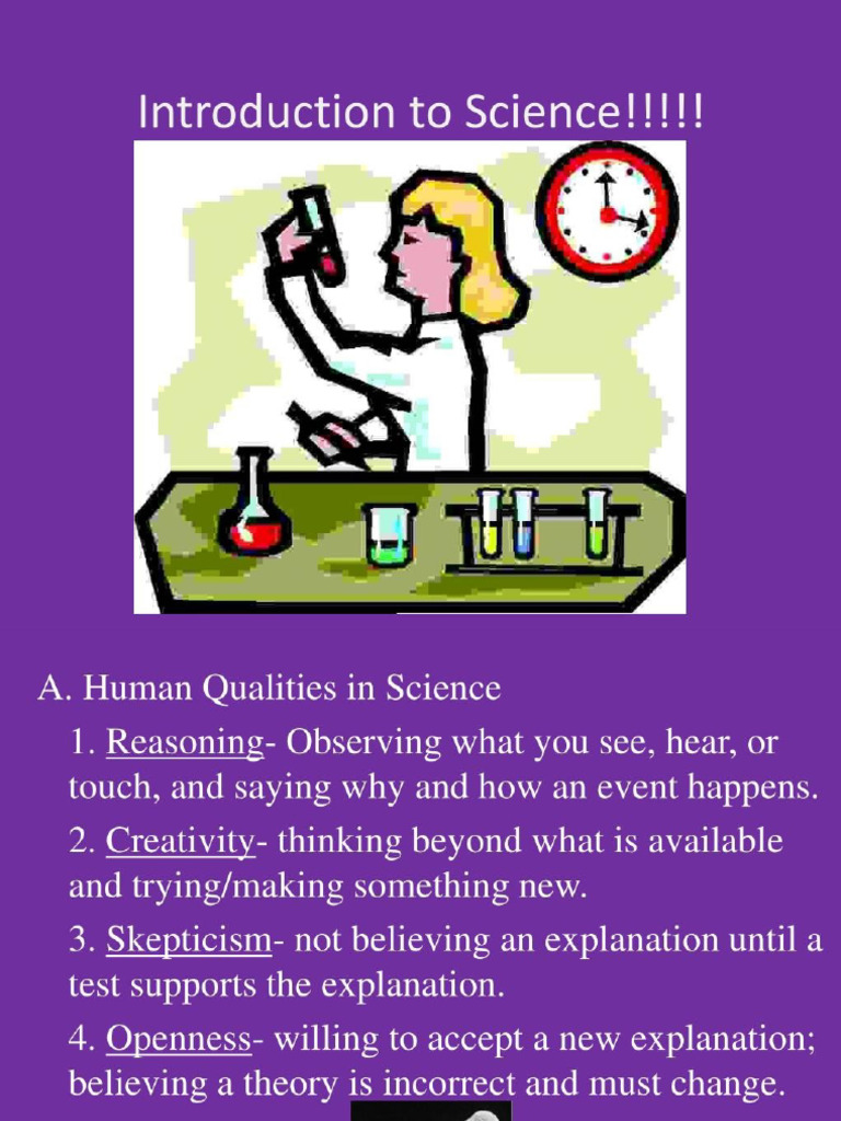 Introduction To Science | PDF