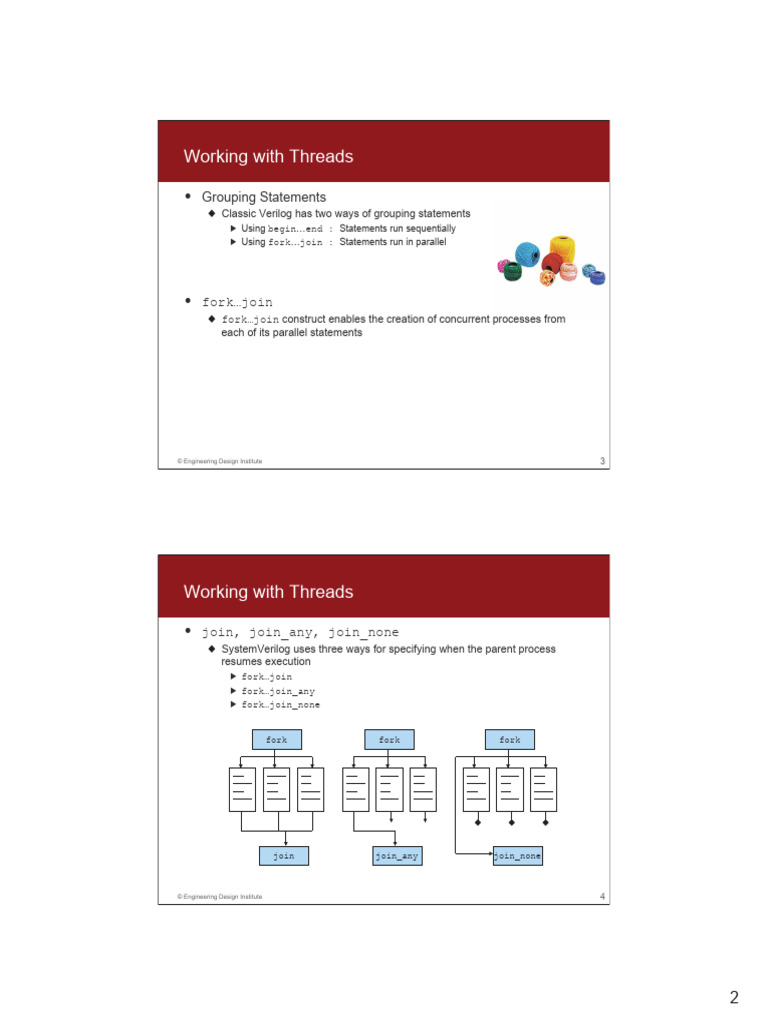 11 Threads 1 SysVerilog | PDF | Concurrent Computing | Information Technology