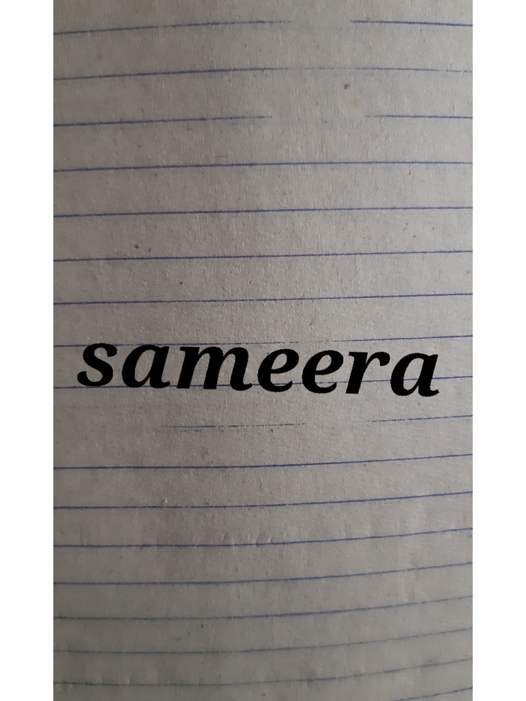 Sameera | PDF