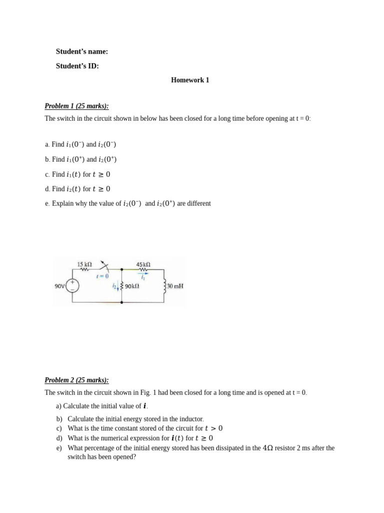 HW#1 | PDF