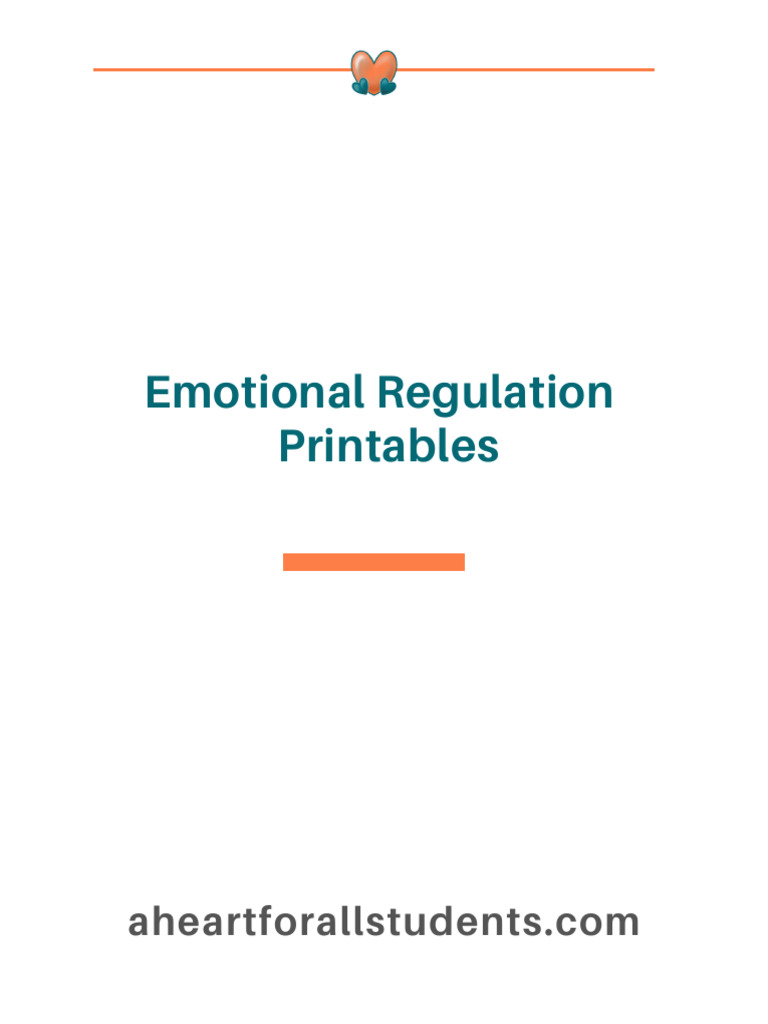 Emotional Intelligence and Regulation Feelings Printables | PDF ...