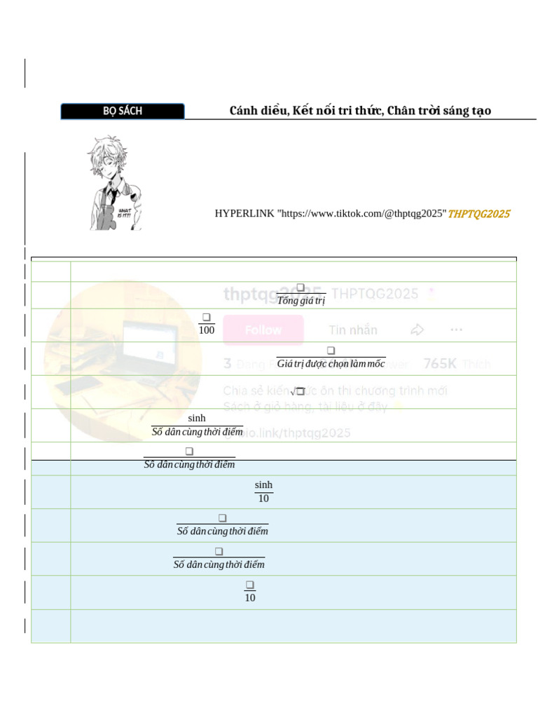(DL12) - CÔNG THỨC ĐỊA LÝ QUAN TRỌNG - SKILL 9+-3 | PDF